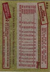 Bob Horner #410 Prices | 1985 Topps | Baseball Cards