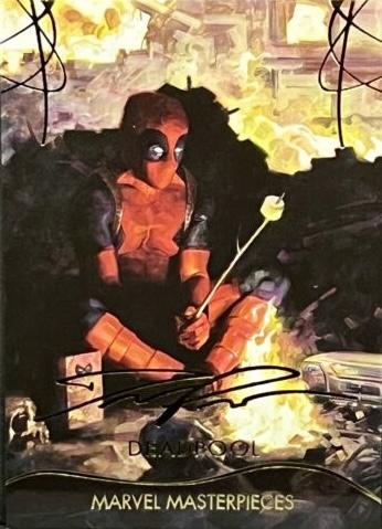 Deadpool [Gold Foil] #32 Prices | Marvel 2020 Masterpieces | Marvel Cards