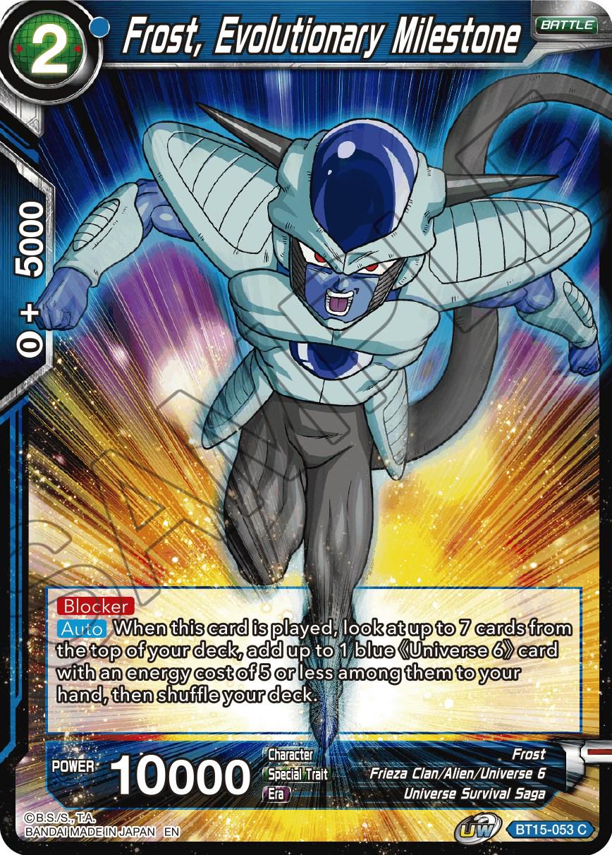 Frost, Evolutionary Milestone BT15-053 Prices | Dragon Ball Super ...