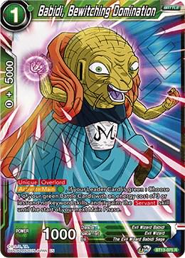 Babidi, Bewitching Domination [Foil] BT13-075 Precios | Dragon Ball ...
