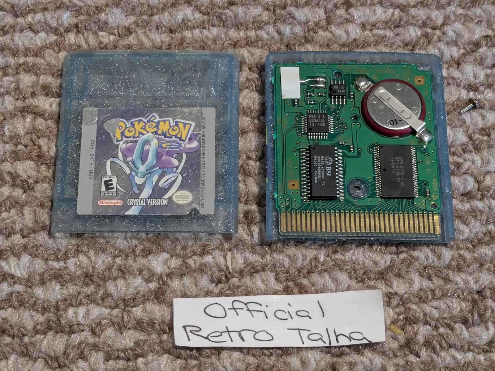 Pokemon Crystal | Item only | GameBoy Color