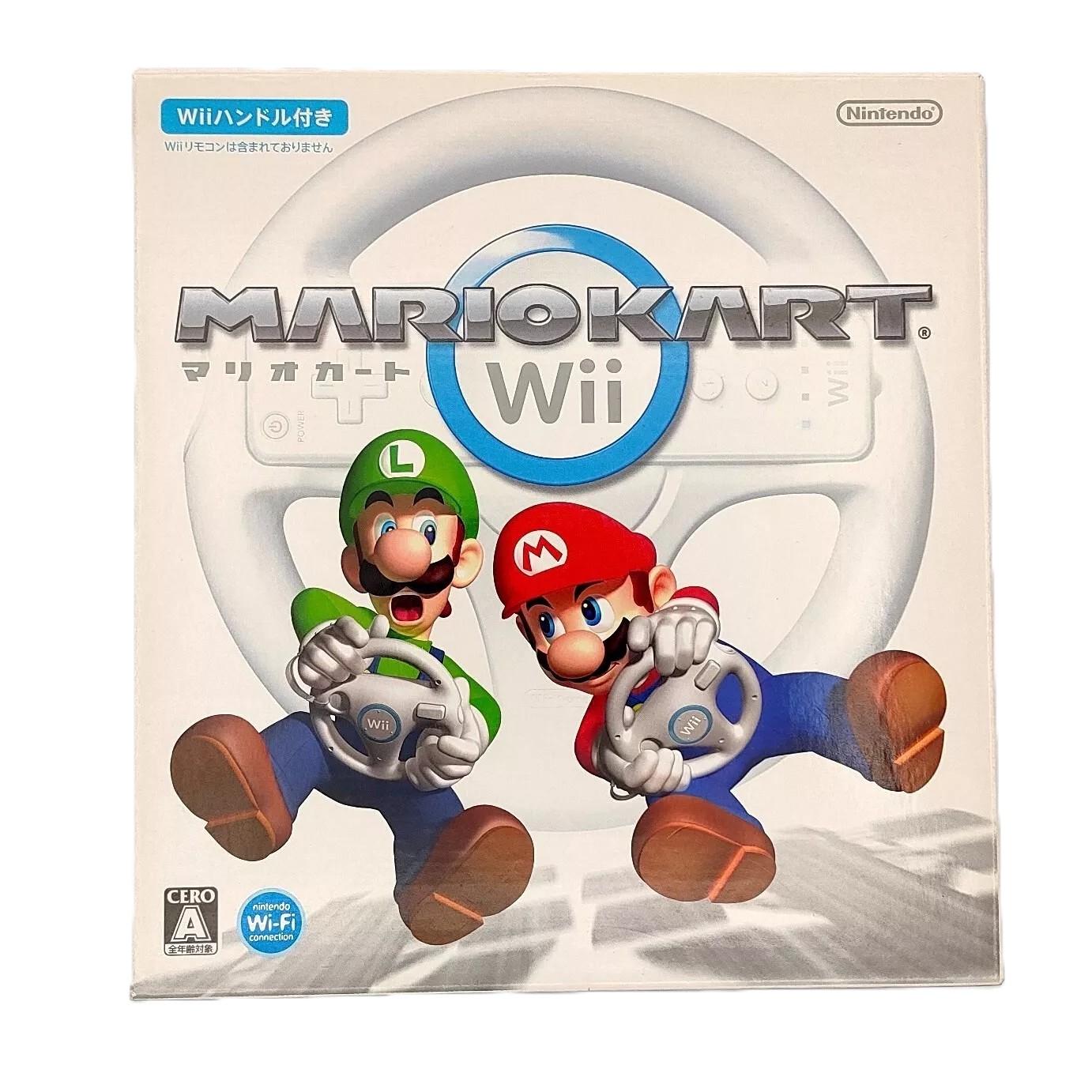 Mario Kart Wii [Wheel Bundle] Prices JP Wii | Compare Loose, CIB & New ...