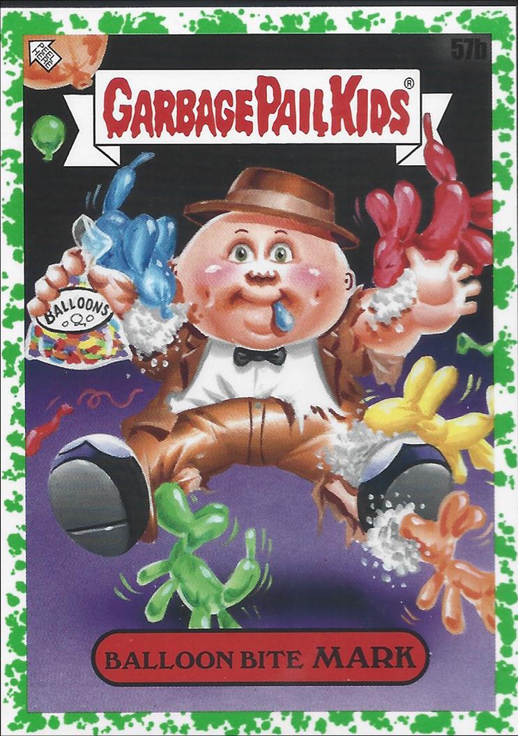 Balloon Bite Mark [Green] #57b Prices | Garbage Pail Kids at Play | GPK ...