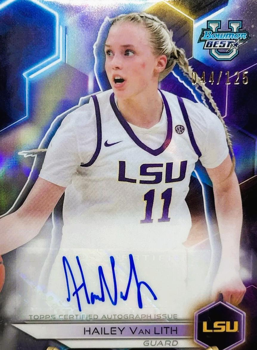 Prix de Hailey Van Lith #B23-HVL | 2023 Bowman Best University Best of ...