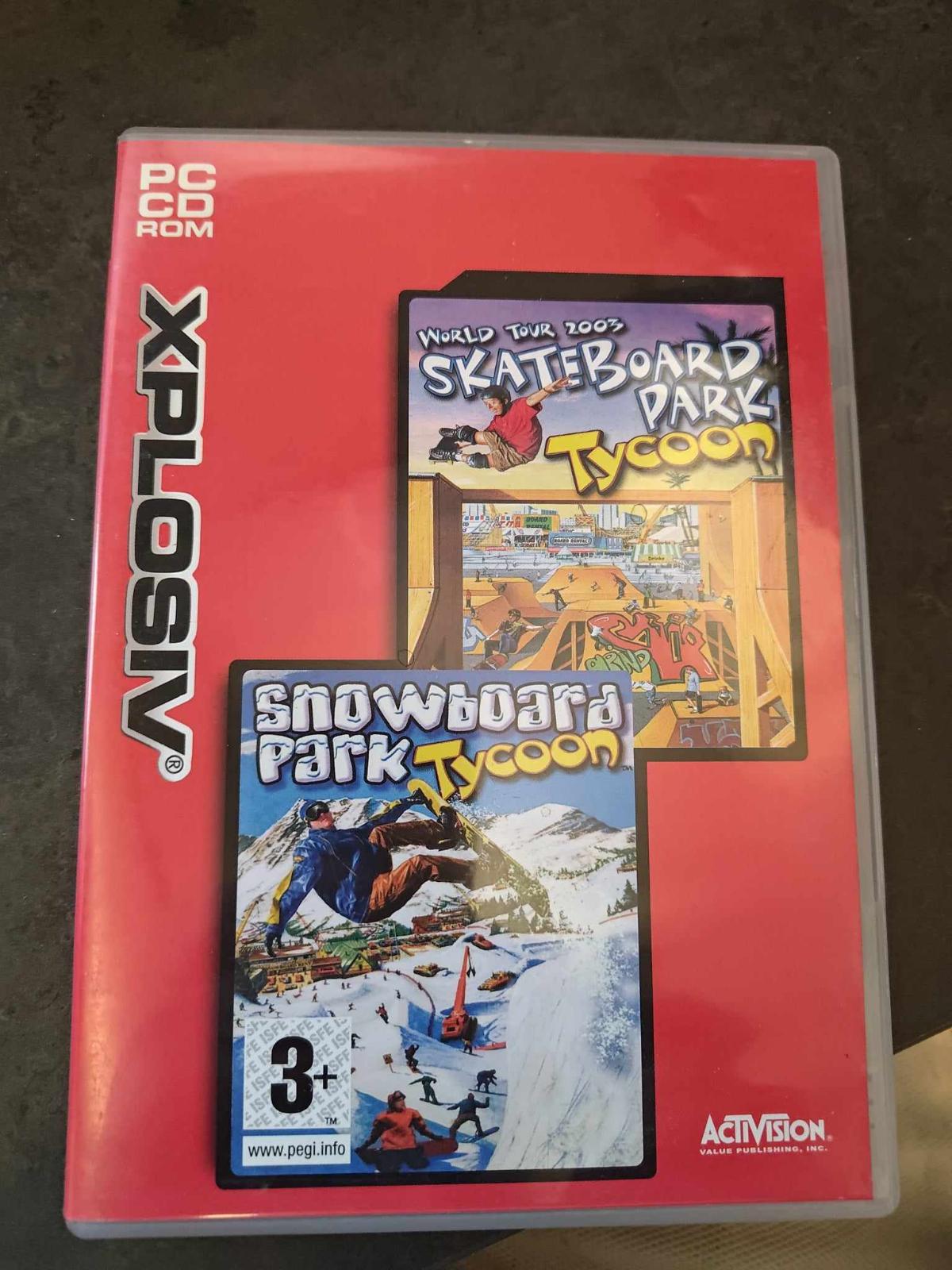 Skateboard Park Tycoon 2003 & Snowboard Park Tycoon Prices PC Games | Compare Loose, CIB & New ...