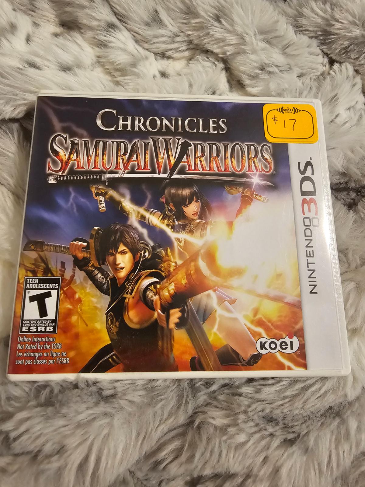 Samurai Warriors Chronicles | Item, Box, and Manual | Nintendo 3DS
