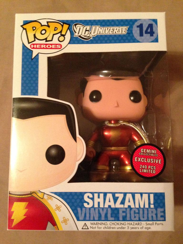 Shazam [Metallic] #14 Prices | Funko POP Heroes | New & Loose Values