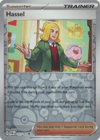 Hassel [Reverse Holo] | Ungraded | Pokemon Twilight Masquerade