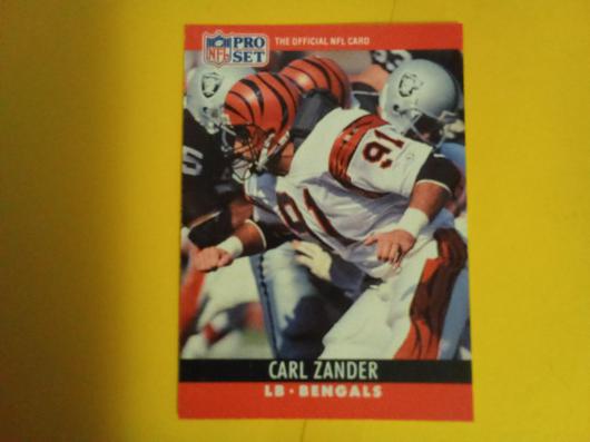 Carl Zander | Ungraded | 1990 Pro Set