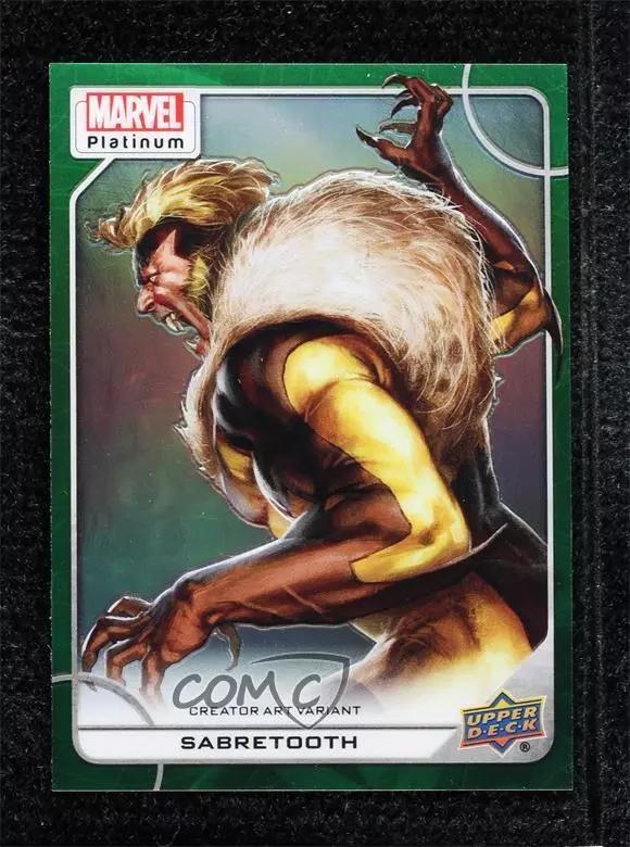 Sabretooth [Creator Art Variant Green Rainbow] #23-V Prices | Marvel ...
