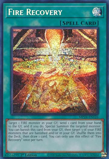 Fire Recovery | Ungraded | YuGiOh 25th Anniversary Tin: Dueling Mirrors