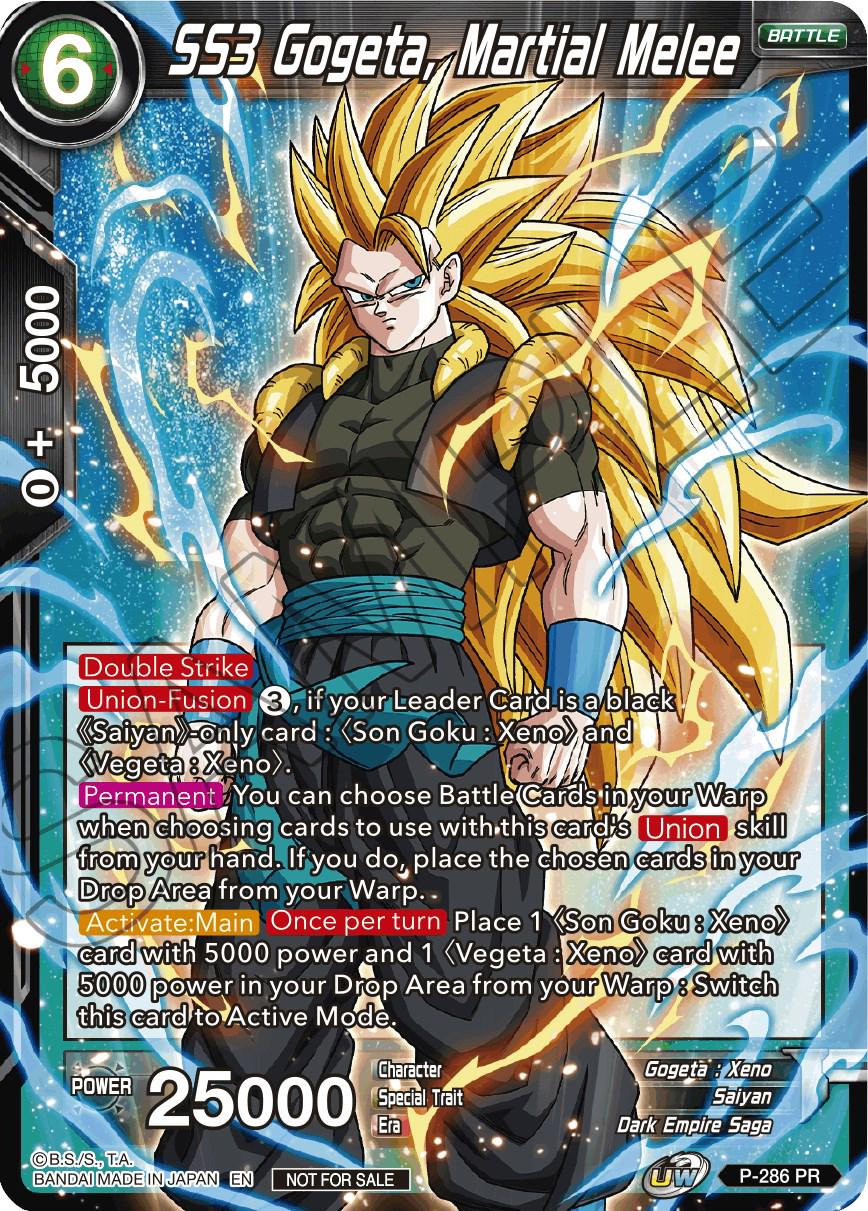 SS3 Gogeta, Martial Melee [Unison Warrior Series Tournament Pack Vol.3 ...