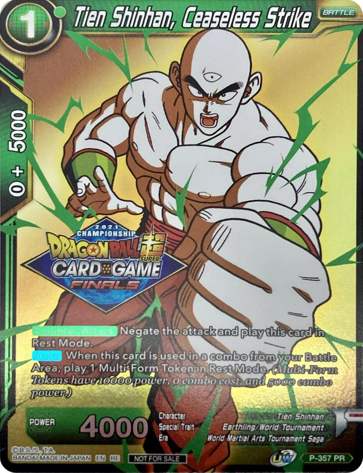 Tien Shinhan, Ceaseless Strike [Championship Pack 2021 Vault Set Foil ...