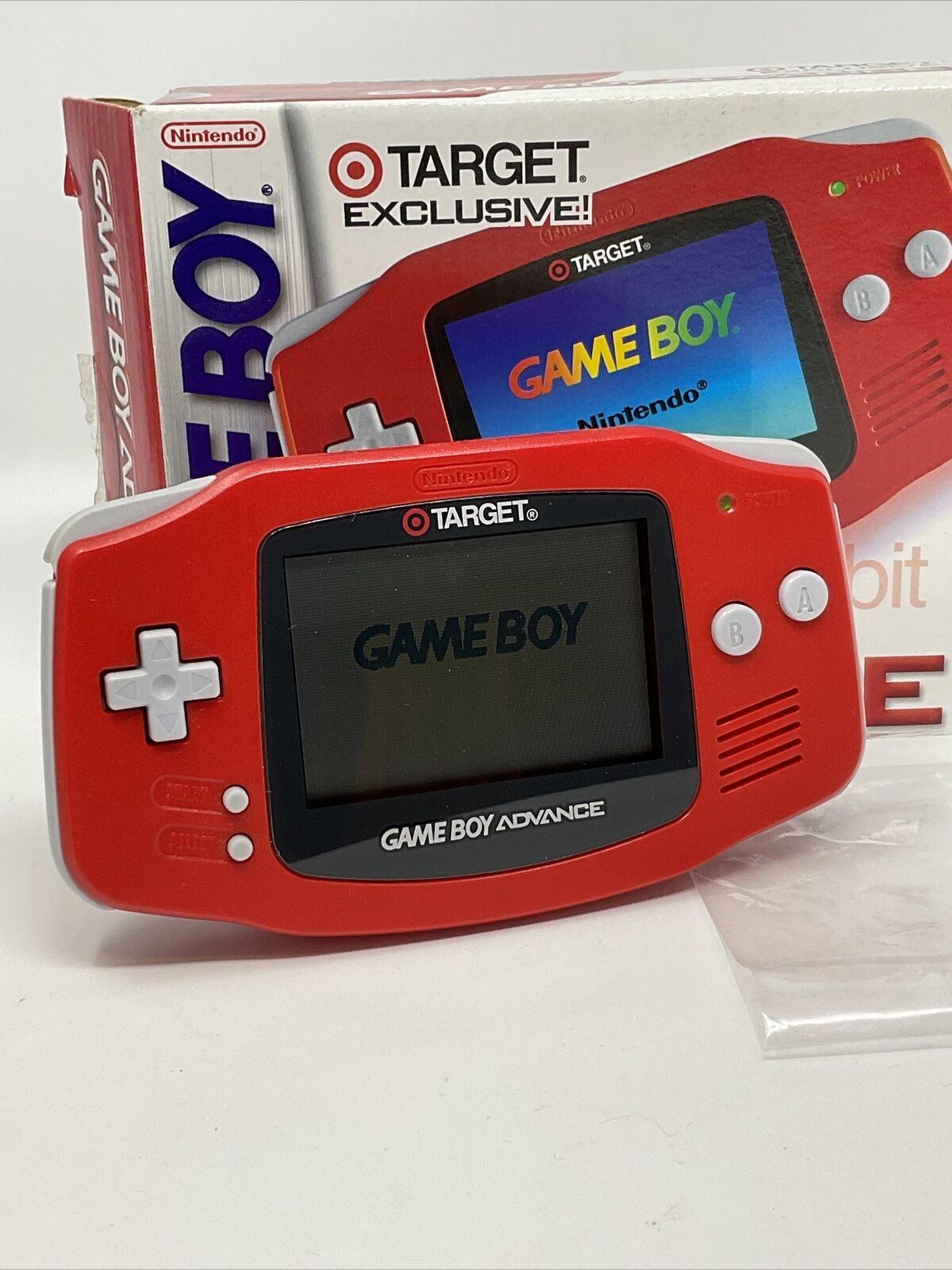 Red Target Gameboy Advance System Prices GameBoy Advance | Compare ...