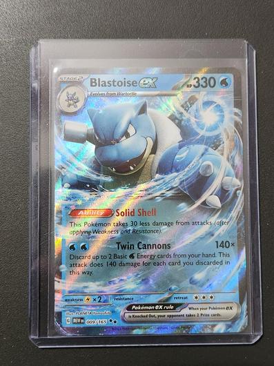 Blastoise ex | Ungraded | Pokemon Scarlet & Violet 151