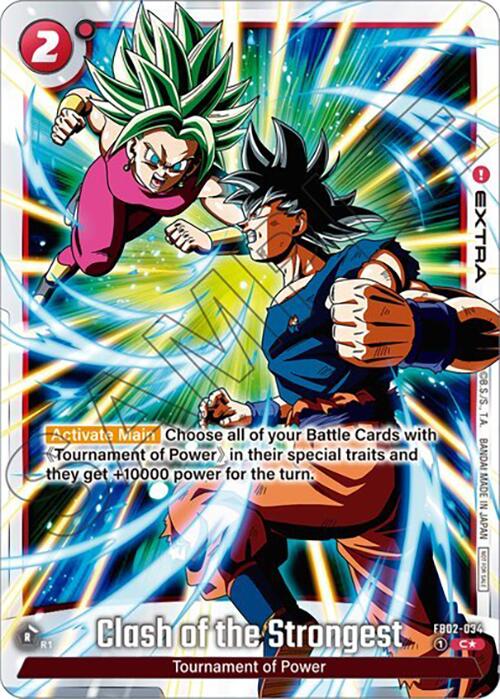 Clash of the Strongest - FB02-034 [Tournament Pack -Winner- 02 Holo] FB02-034 Prices | Dragon ...