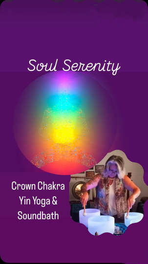 Soul Serenity: Crown Chakra Yin Yoga & Soundbath featuring Cedar Tree ...