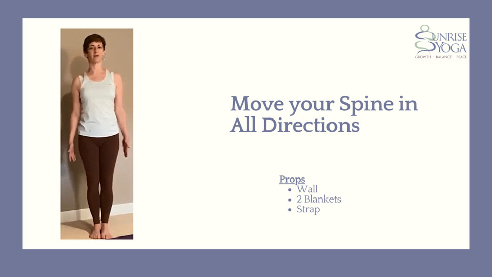 Move your spine in all directions - 25 minutes