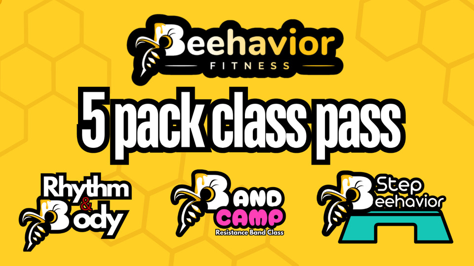 Beehavior Fitness class pass (5 classes)