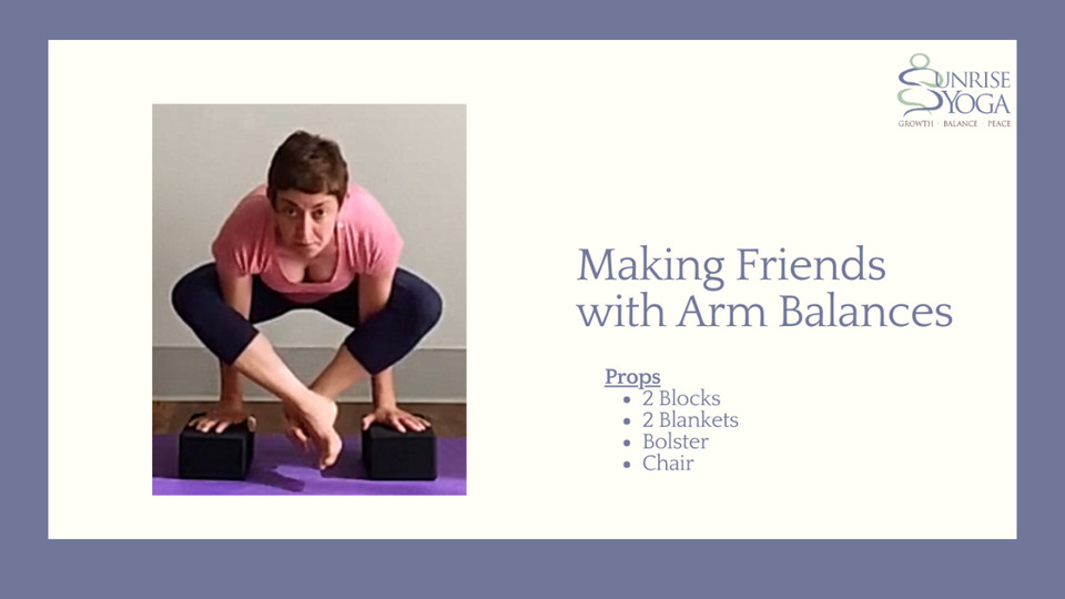 Making friends with arm balances - 42 minutes