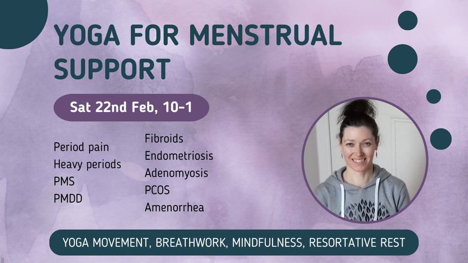 Yoga for menstrual support