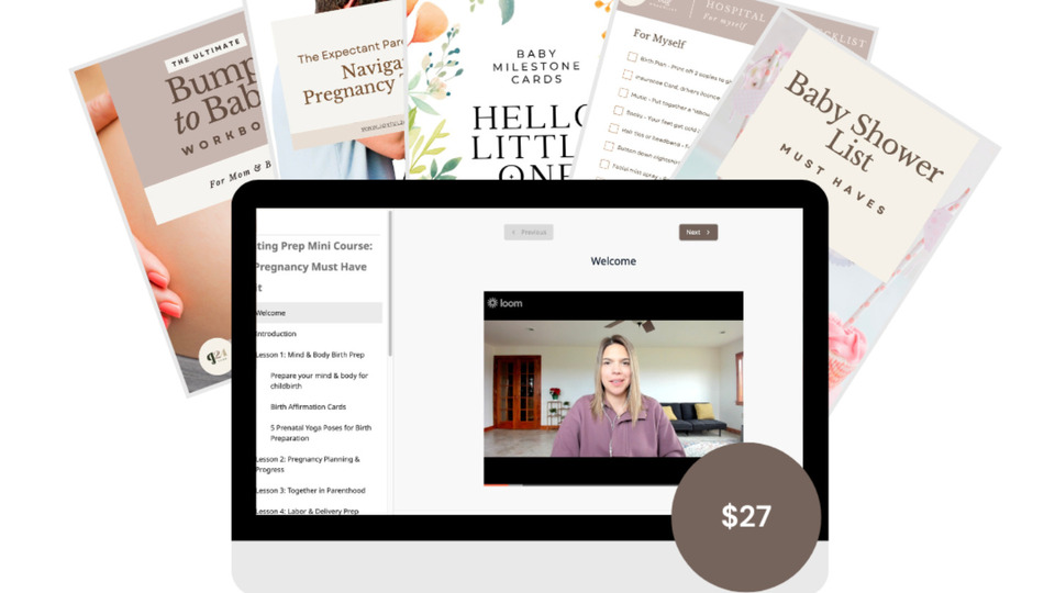 Parenting Prep Mini Course: Your Pregnancy Must Have Toolkit