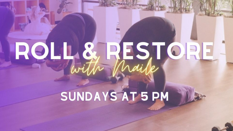 Roll & Restore Starting Sunday September 15th - October 20th at 5:00 pm ...