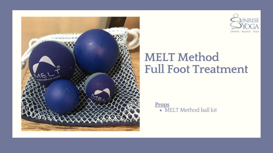 MELT Method full foot treatment - 23 minutes