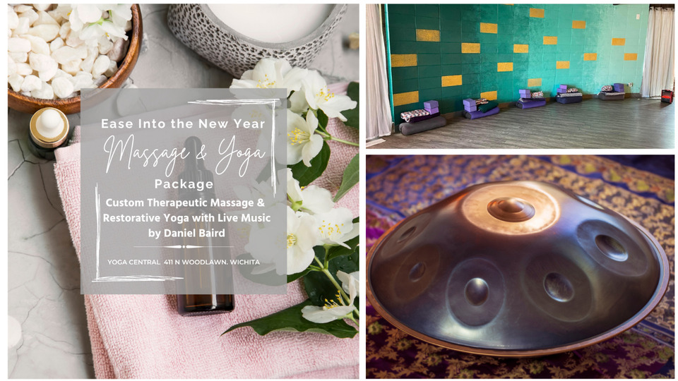 Ease into the New Year - Restorative Yoga & Massage Package