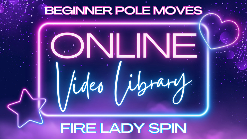 Beginner Pole Move | Fire Lady Spin