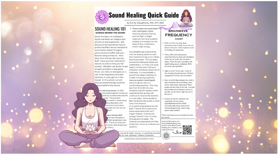 Sound Healing Quick Guide