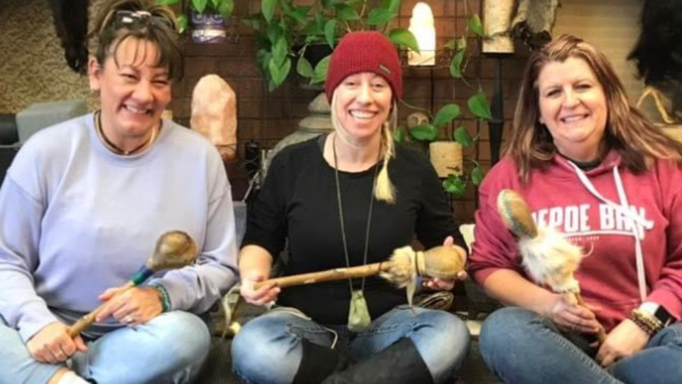 Rawhide Rattle Making Workshop - PAY DEPOSIT ONLY by The Creatrix