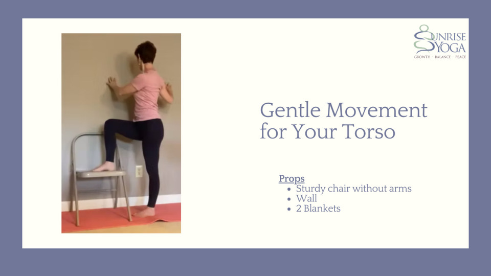 Gentle movement for your torso - 25 minutes