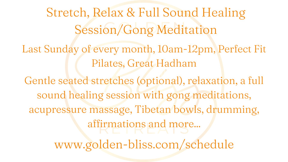 Golden Bliss Retreats - Offerings