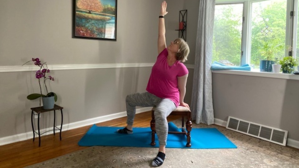 Chair Yoga - focus: improving posture, balance and breath awareness