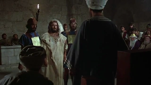 Guards Mock Jesus; Jesus Questioned by Religious Council - From Jesus ...