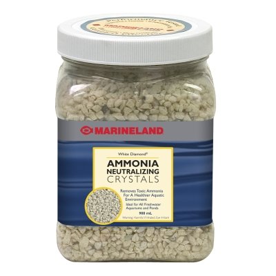 Marineland White Diamond Ammonia Neutralizing Crystals - 50 oz ...