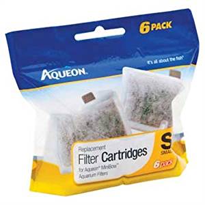 Aqueon Replacement Filter Cartridge - Small - 6 pk - Filters - Aquarium ...